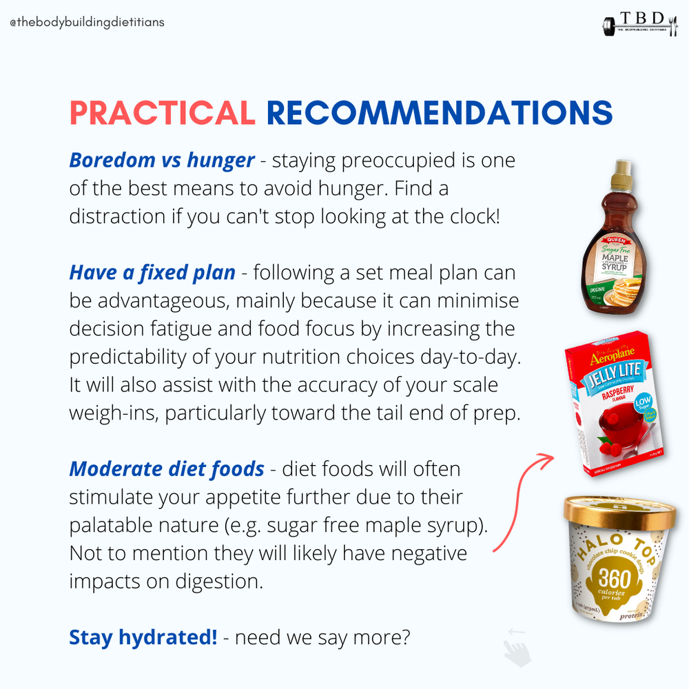 Science-Based Methods To Reduce Hunger When Dieting — The Bodybuilding ...