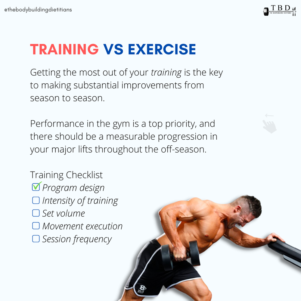 How To Make The Most Of Your Off-Season — The Bodybuilding Dietitians