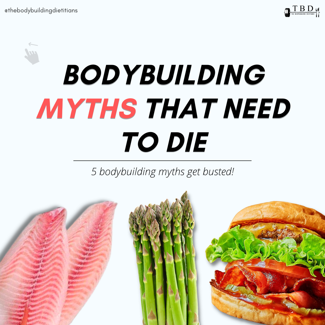 Busting The Top 5 Bodybuilding Myths — The Bodybuilding Dietitians