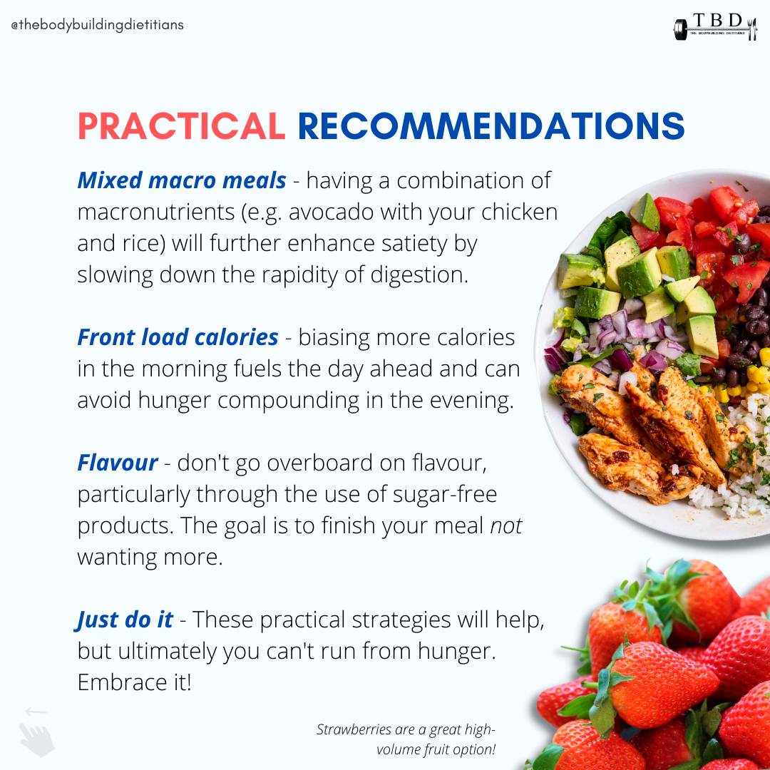 Science-Based Methods To Reduce Hunger When Dieting — The Bodybuilding ...