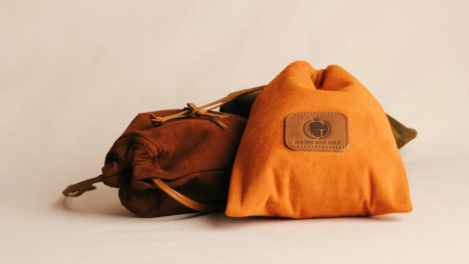 Golf Flat Valuables Pouches — Golden Soul Golf