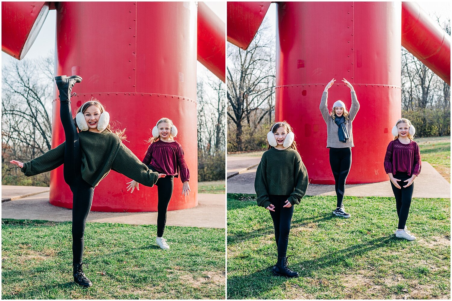 Outdoor Dance Studio Photoshoot — St. Louis Dance + Lifestyle ...