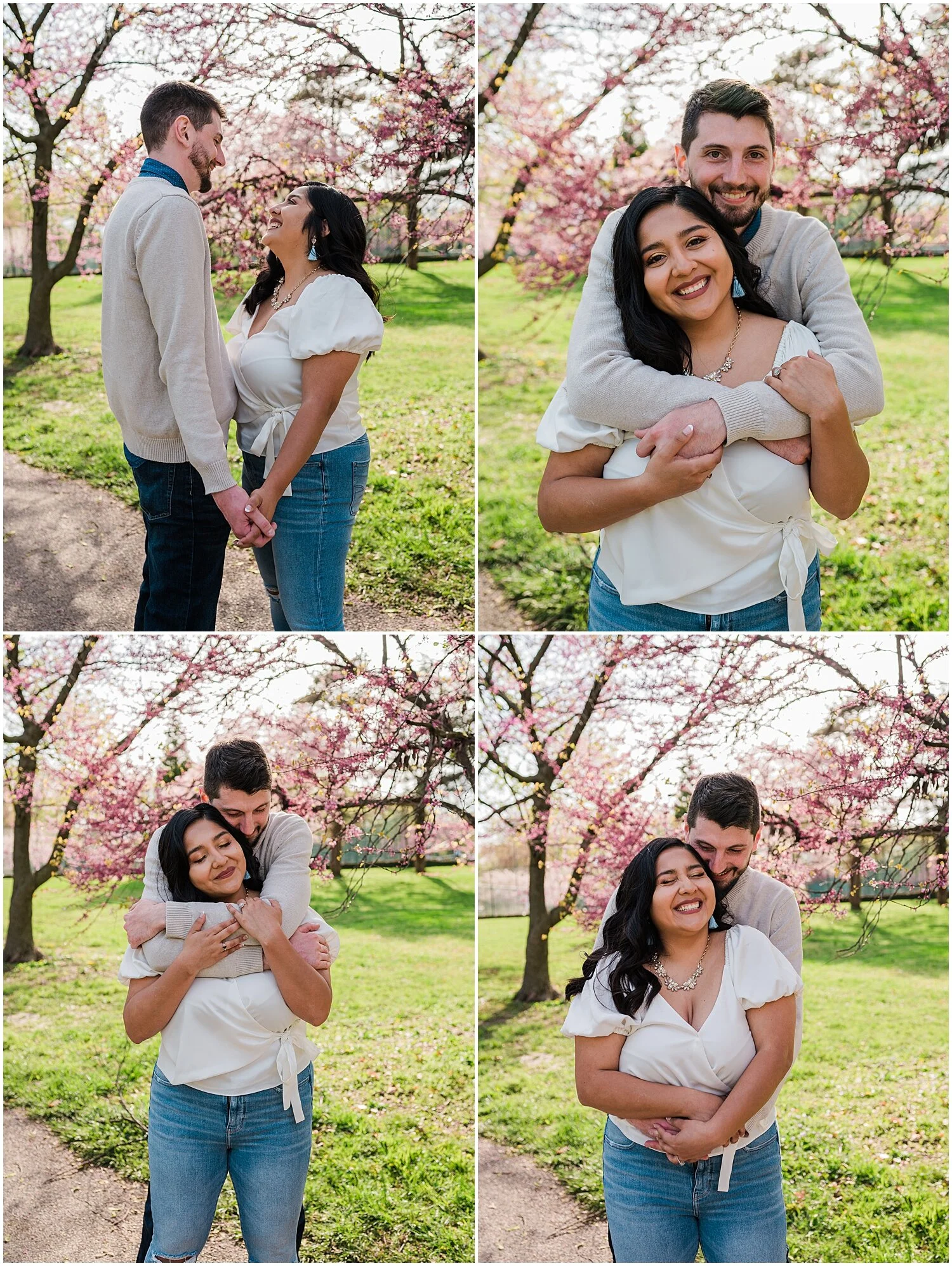 Colorful Springtime Engagement Session in Tower Grove Park — St. Louis ...