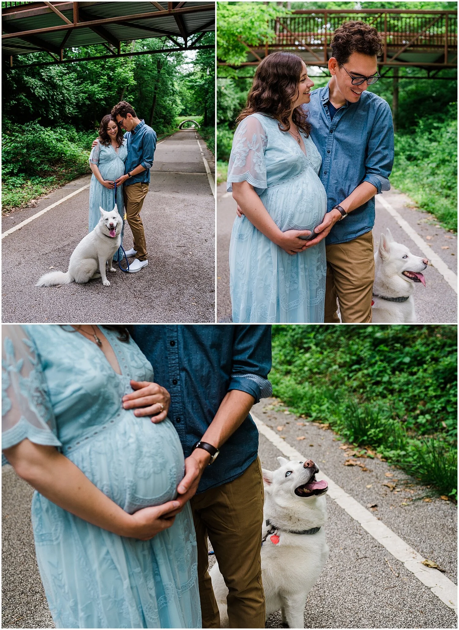 The Gardens at SIUE Couples Maternity Session — St. Louis Dance ...