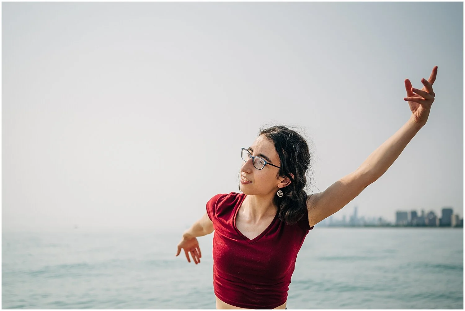 Chicago Choreographer and Dance Portrait Session at Montrose Harbor ...