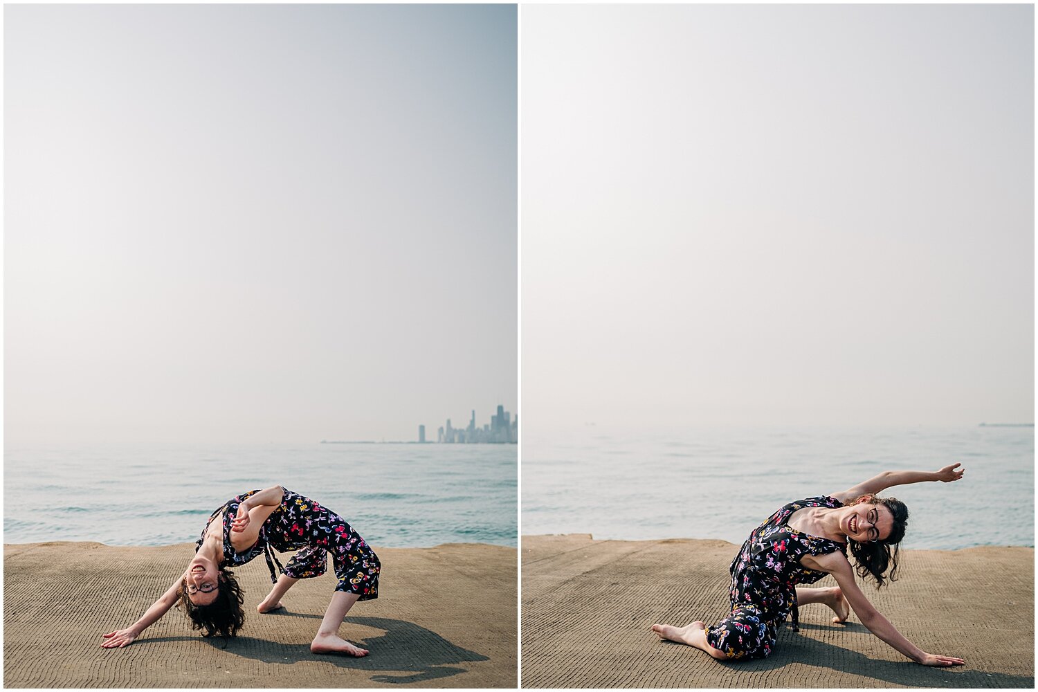 Chicago Choreographer and Dance Portrait Session at Montrose Harbor ...
