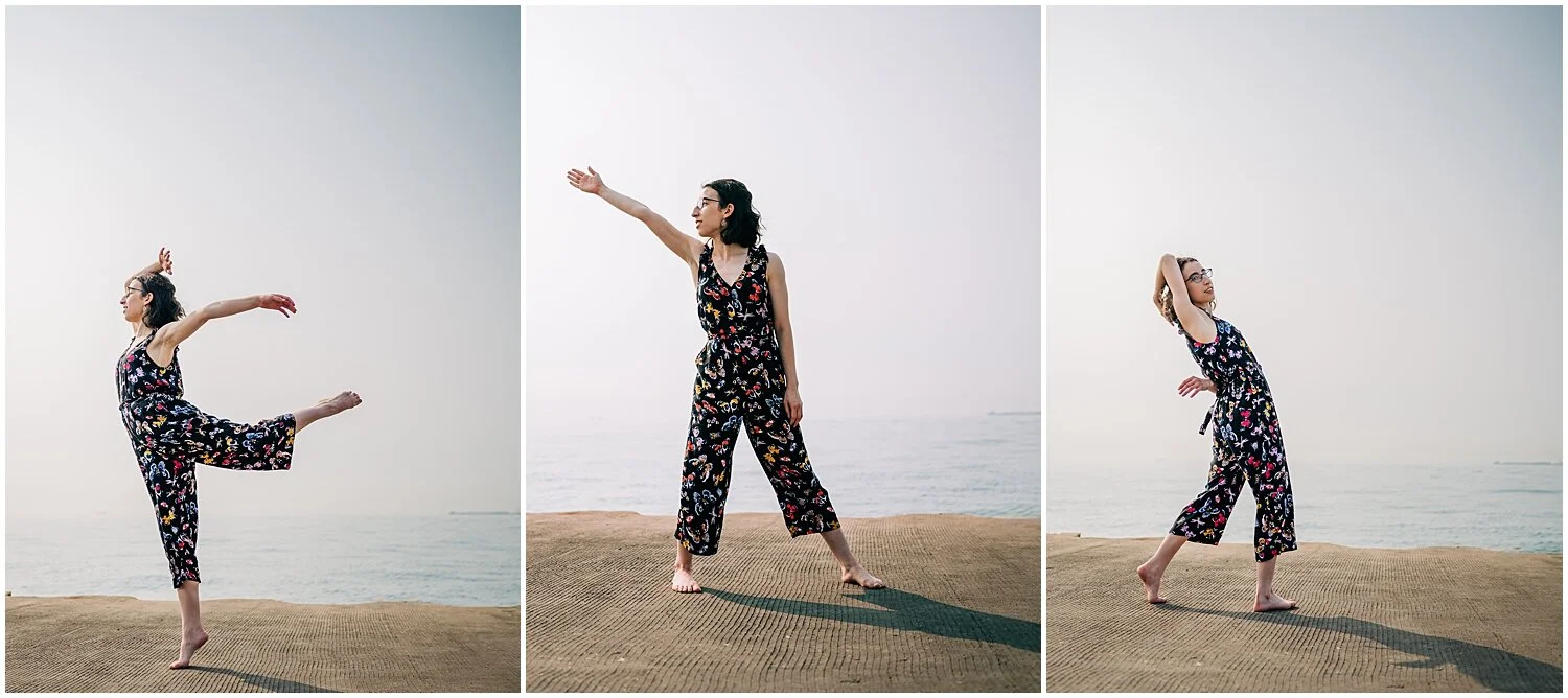 Chicago Choreographer and Dance Portrait Session at Montrose Harbor ...
