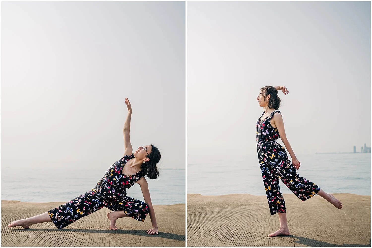 Chicago Choreographer and Dance Portrait Session at Montrose Harbor ...