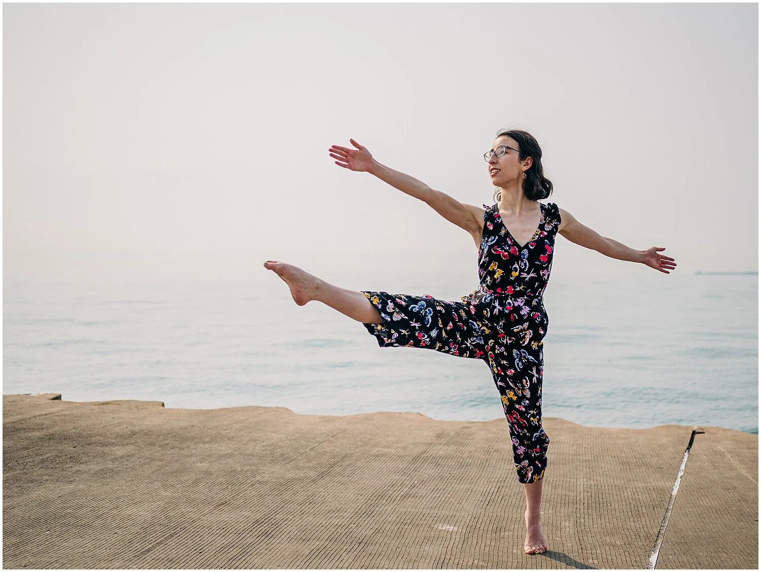Chicago Choreographer and Dance Portrait Session at Montrose Harbor ...