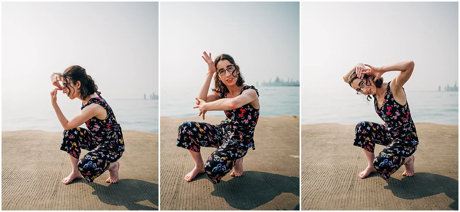Chicago Choreographer and Dance Portrait Session at Montrose Harbor ...