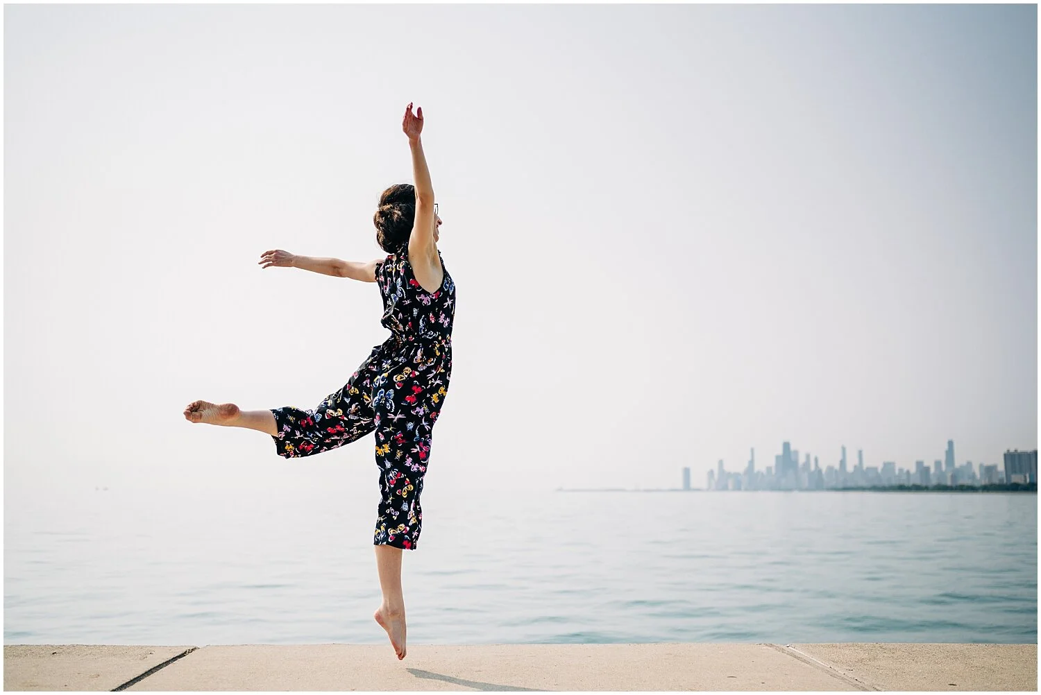 Chicago Choreographer and Dance Portrait Session at Montrose Harbor ...