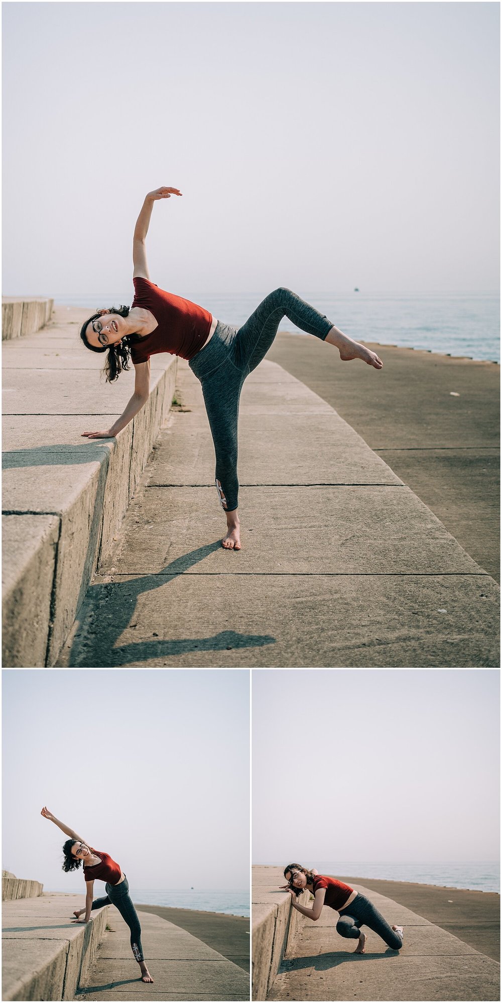 Chicago Choreographer and Dance Portrait Session at Montrose Harbor ...