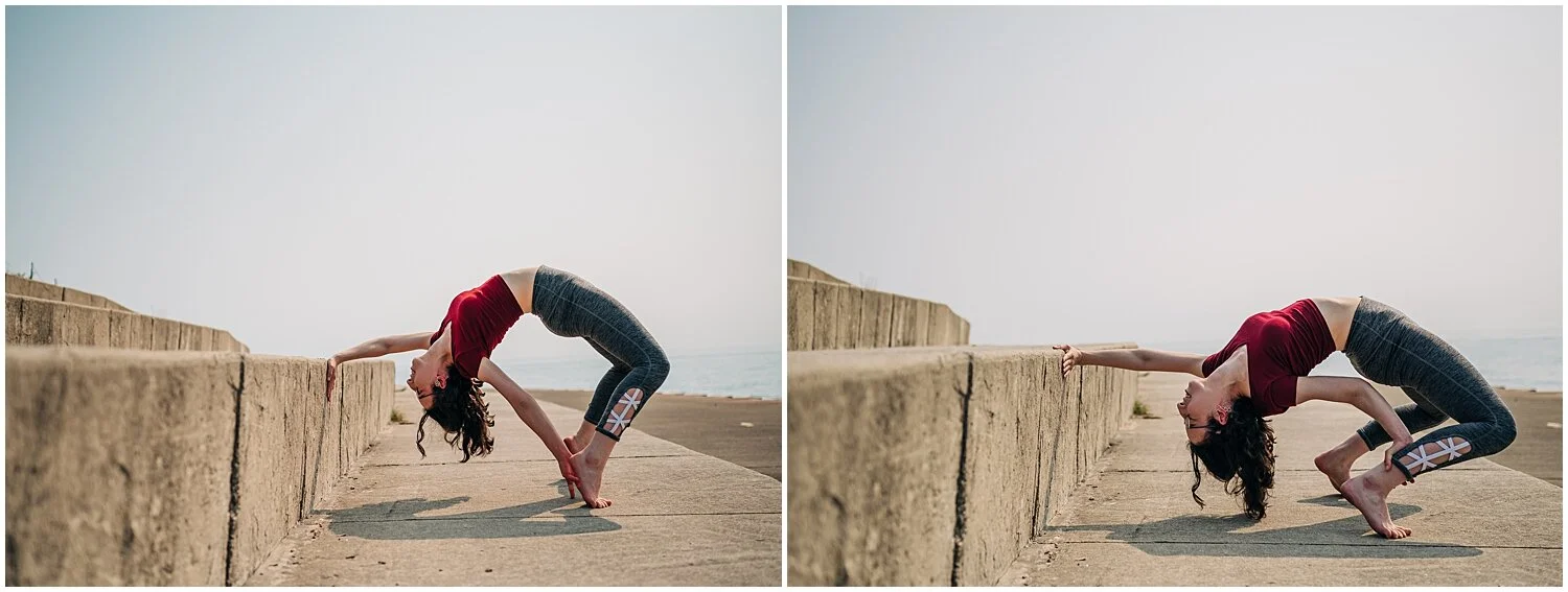 Chicago Choreographer and Dance Portrait Session at Montrose Harbor ...