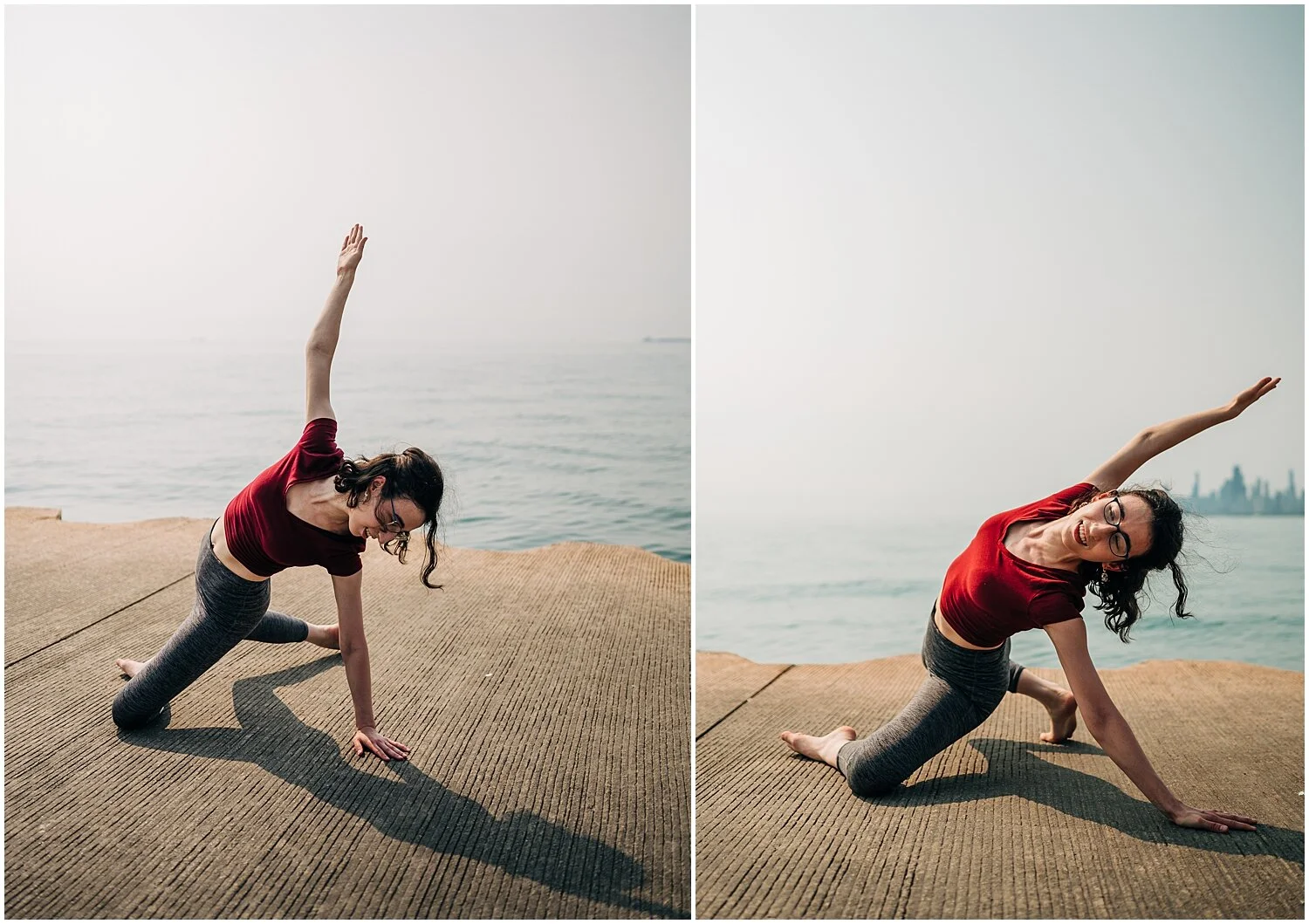 Chicago Choreographer and Dance Portrait Session at Montrose Harbor ...