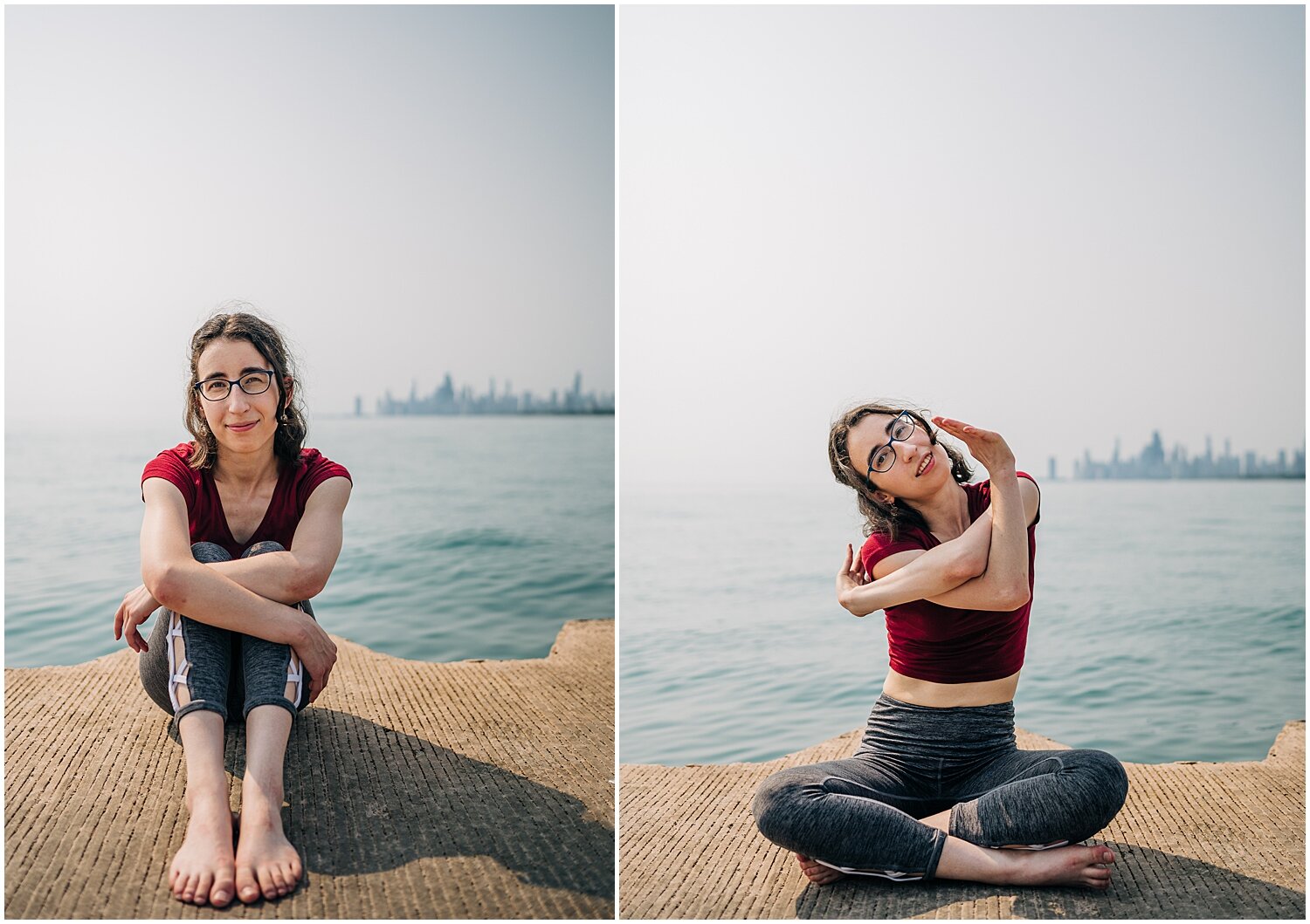 Chicago Choreographer and Dance Portrait Session at Montrose Harbor ...