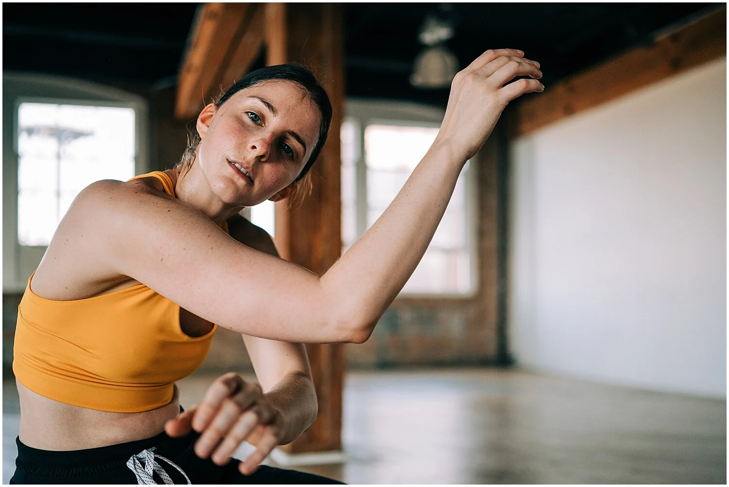 Chicago Freelance Dancer Studio Portrait Session at Lumber Studios ...