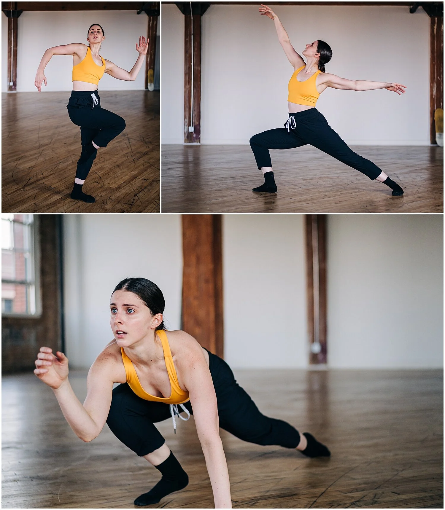 Chicago Freelance Dancer Studio Portrait Session at Lumber Studios ...
