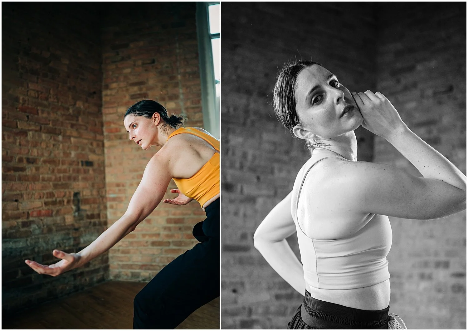 Chicago Freelance Dancer Studio Portrait Session at Lumber Studios ...