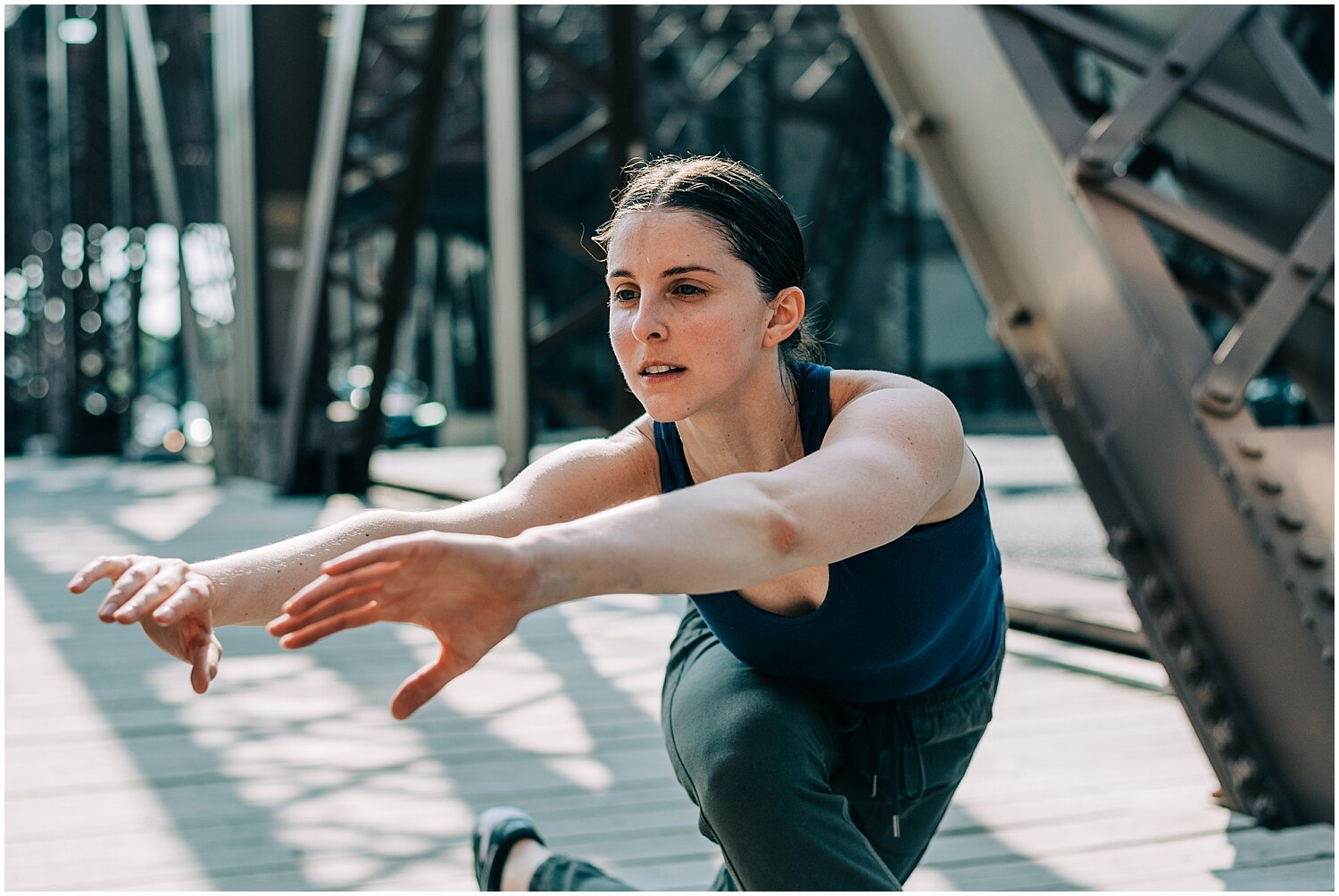 Chicago Freelance Dancer Studio Portrait Session at Lumber Studios ...