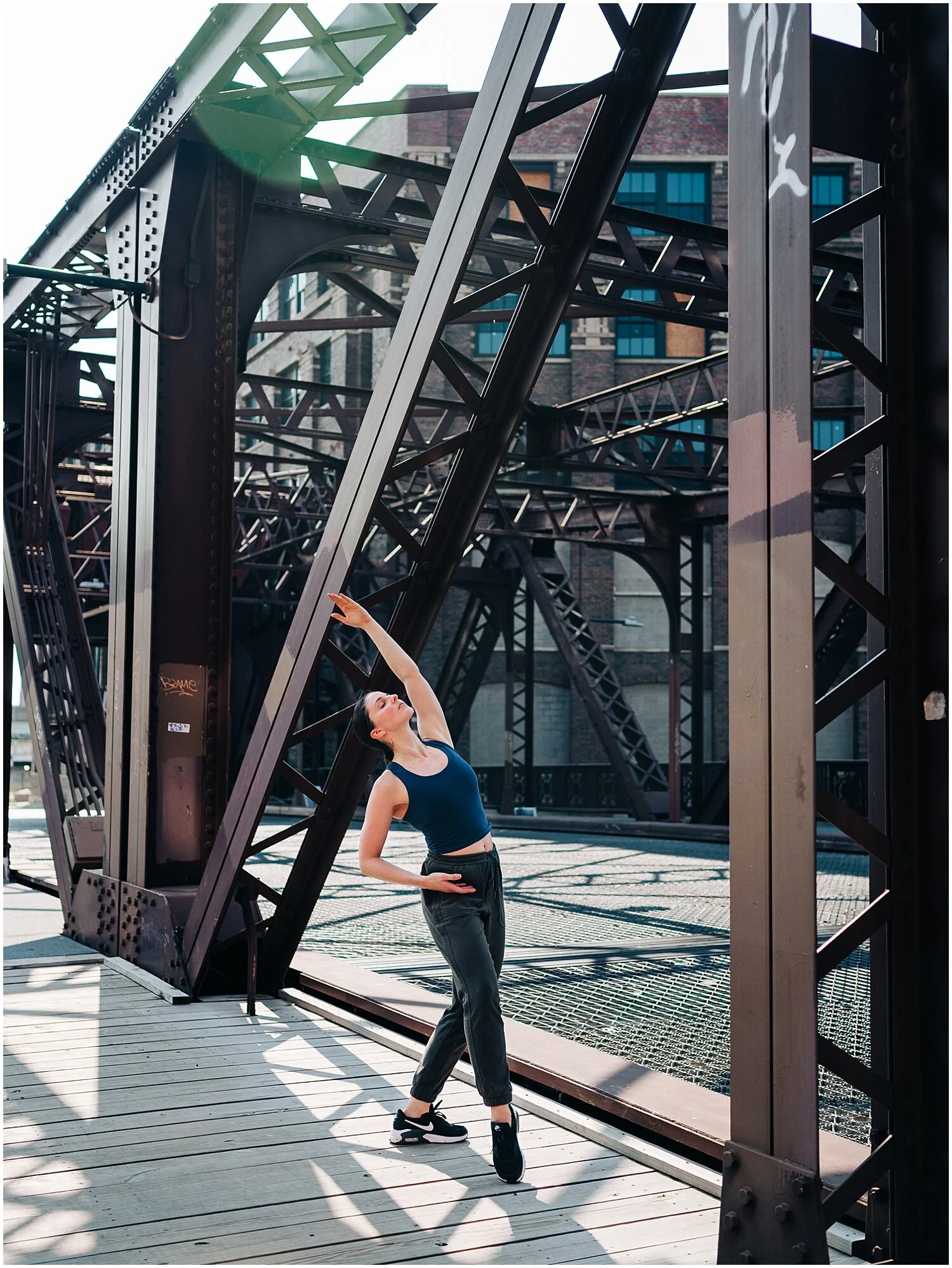 Chicago Freelance Dancer Studio Portrait Session at Lumber Studios ...
