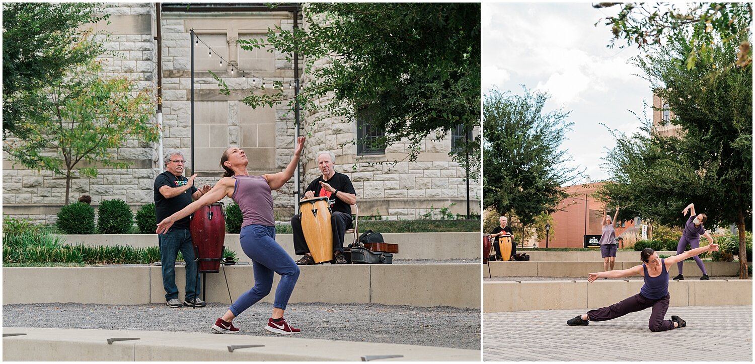 InTRANSIT Karlovsky & Company dance improvisation performance in St ...