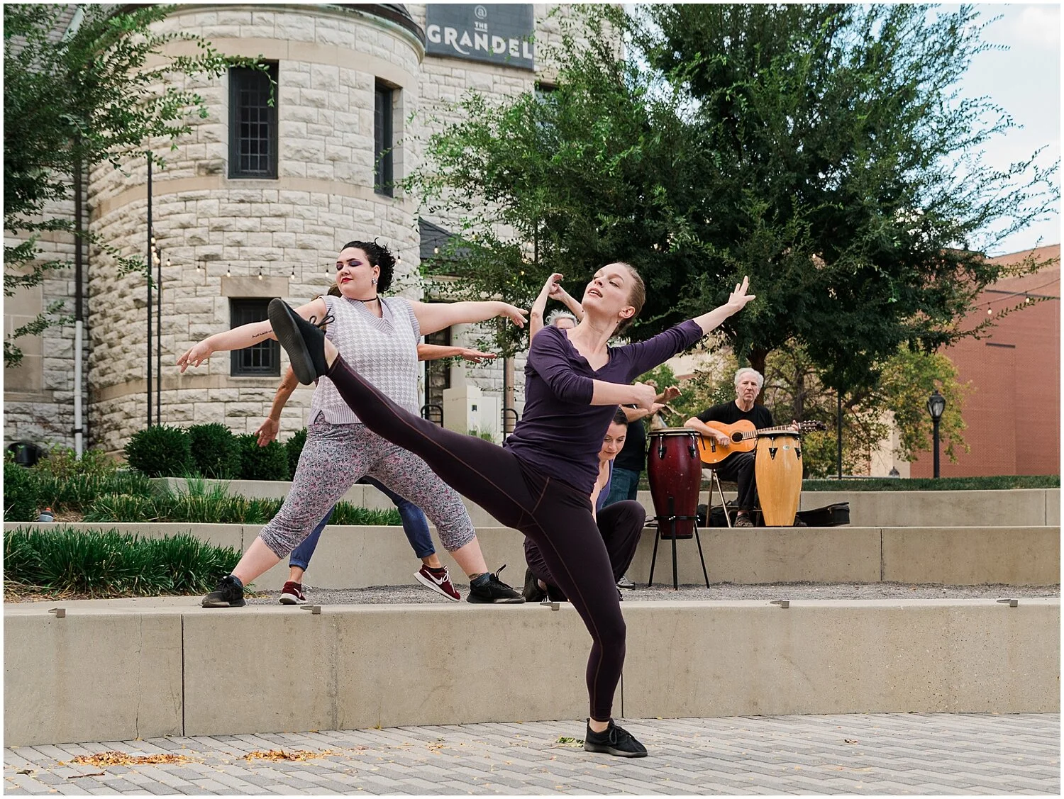 InTRANSIT Karlovsky & Company dance improvisation performance in St ...