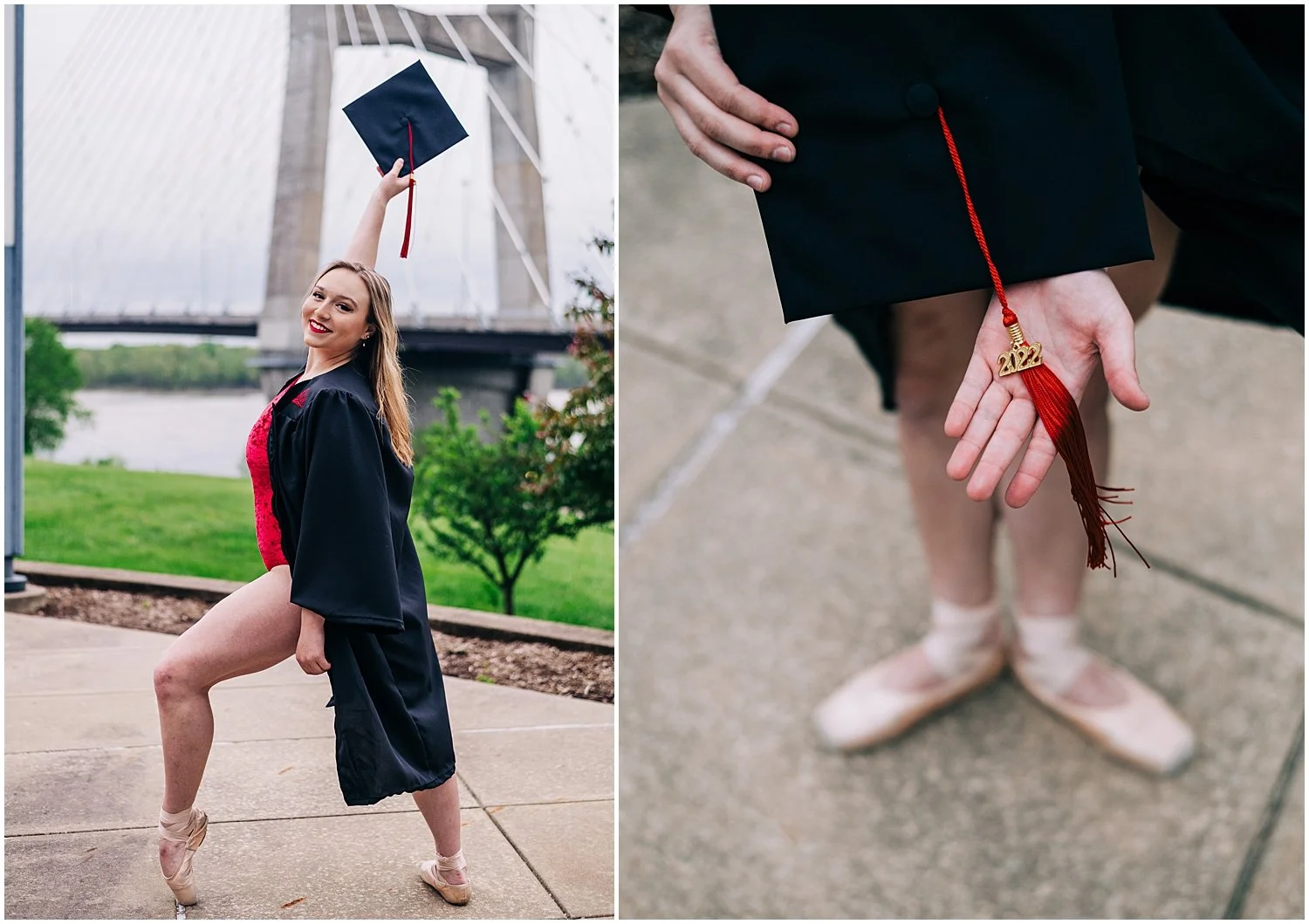 College Dancer Graduation Photo Session | Cheridan Couty — St. Louis ...