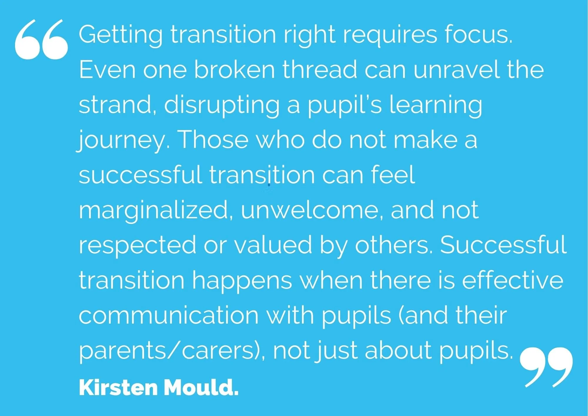 Transition Support — How are you feeling?