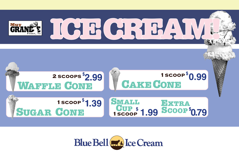 Food Menu — Muy Grande