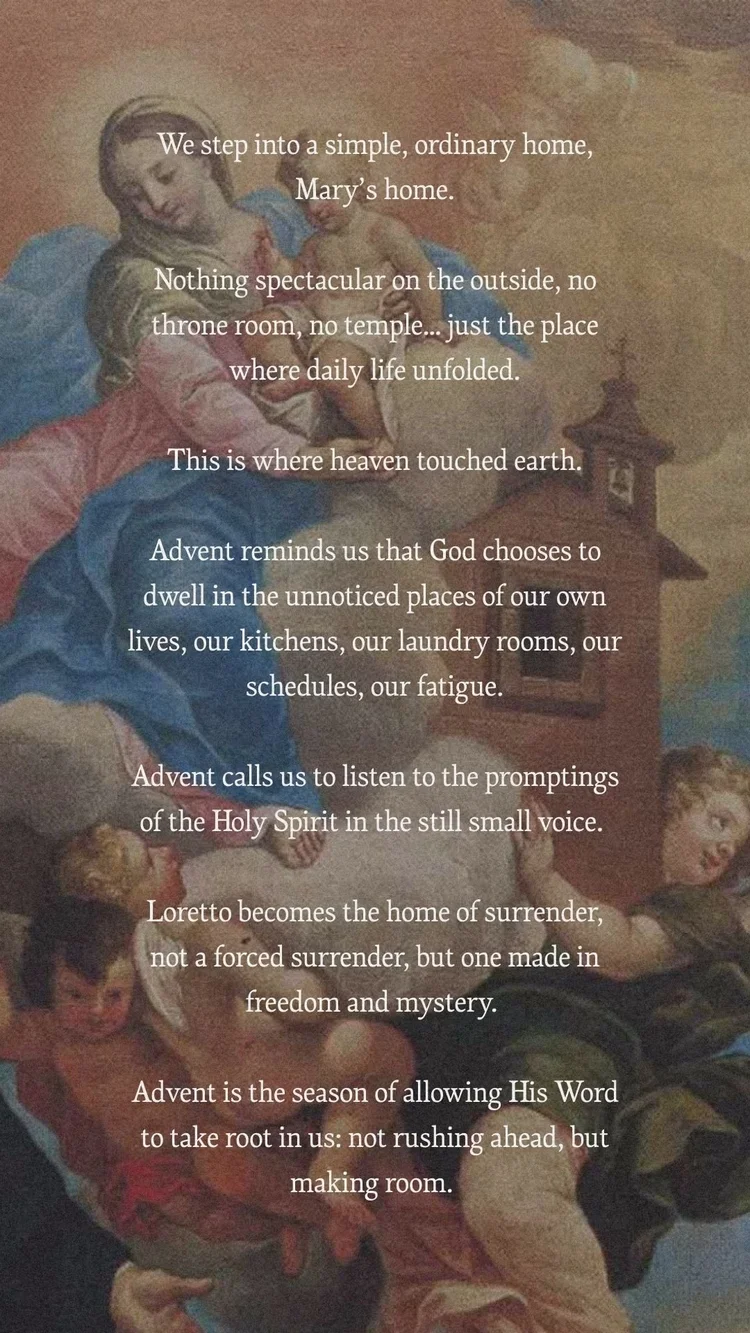 The Four Places of Advent: Loreto (Part 2) - St. Pat's