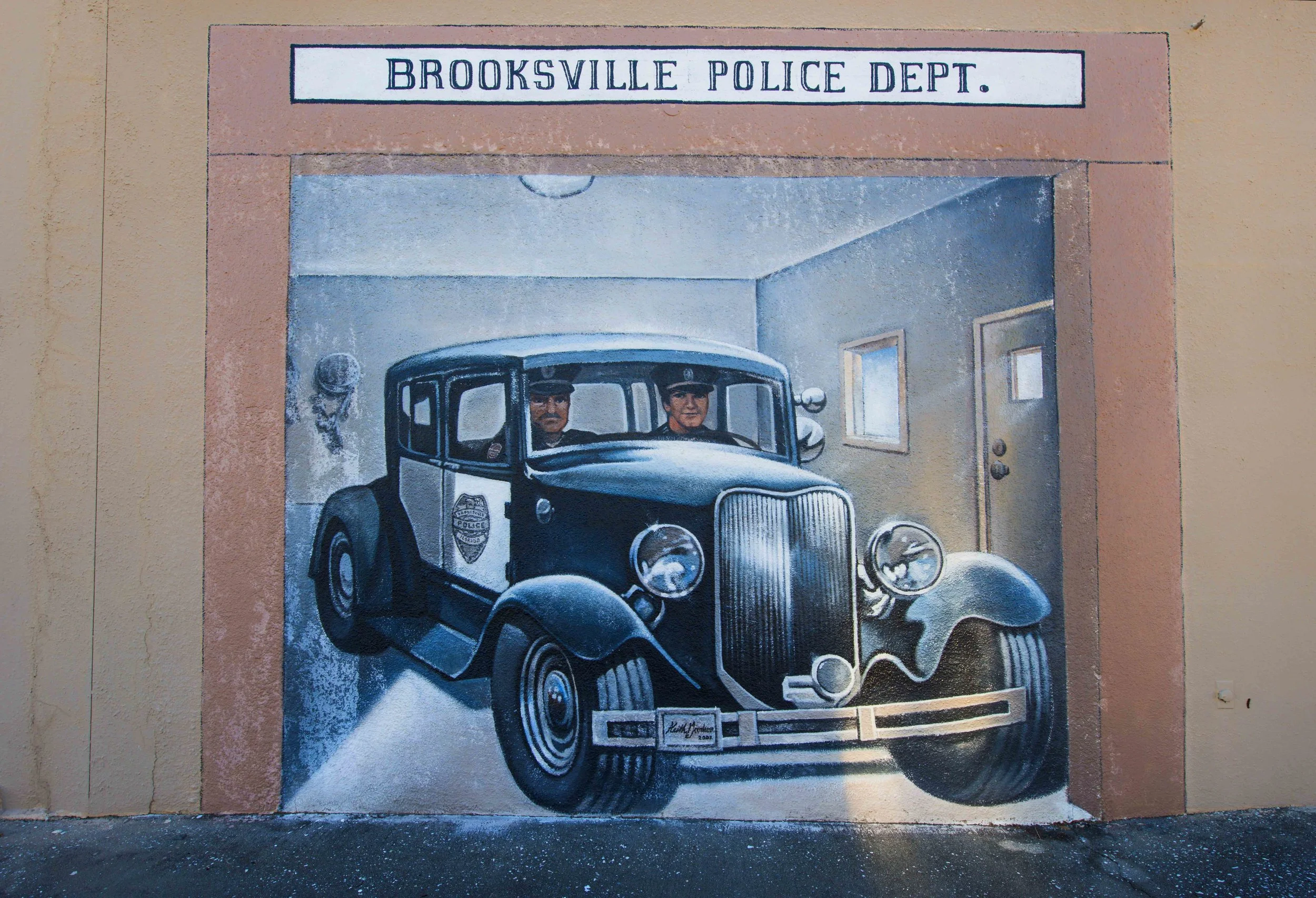 The Fire Mural and Police Murals — Hernando County Fine Arts Council