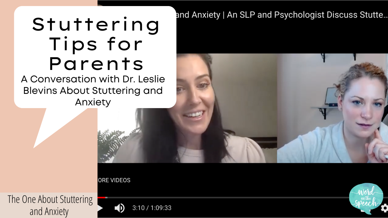 The One About Stuttering and Anxiety — Word On The Speech