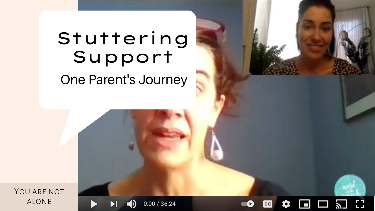 Stuttering: A Parent's Journey- Kate — Word On The Speech