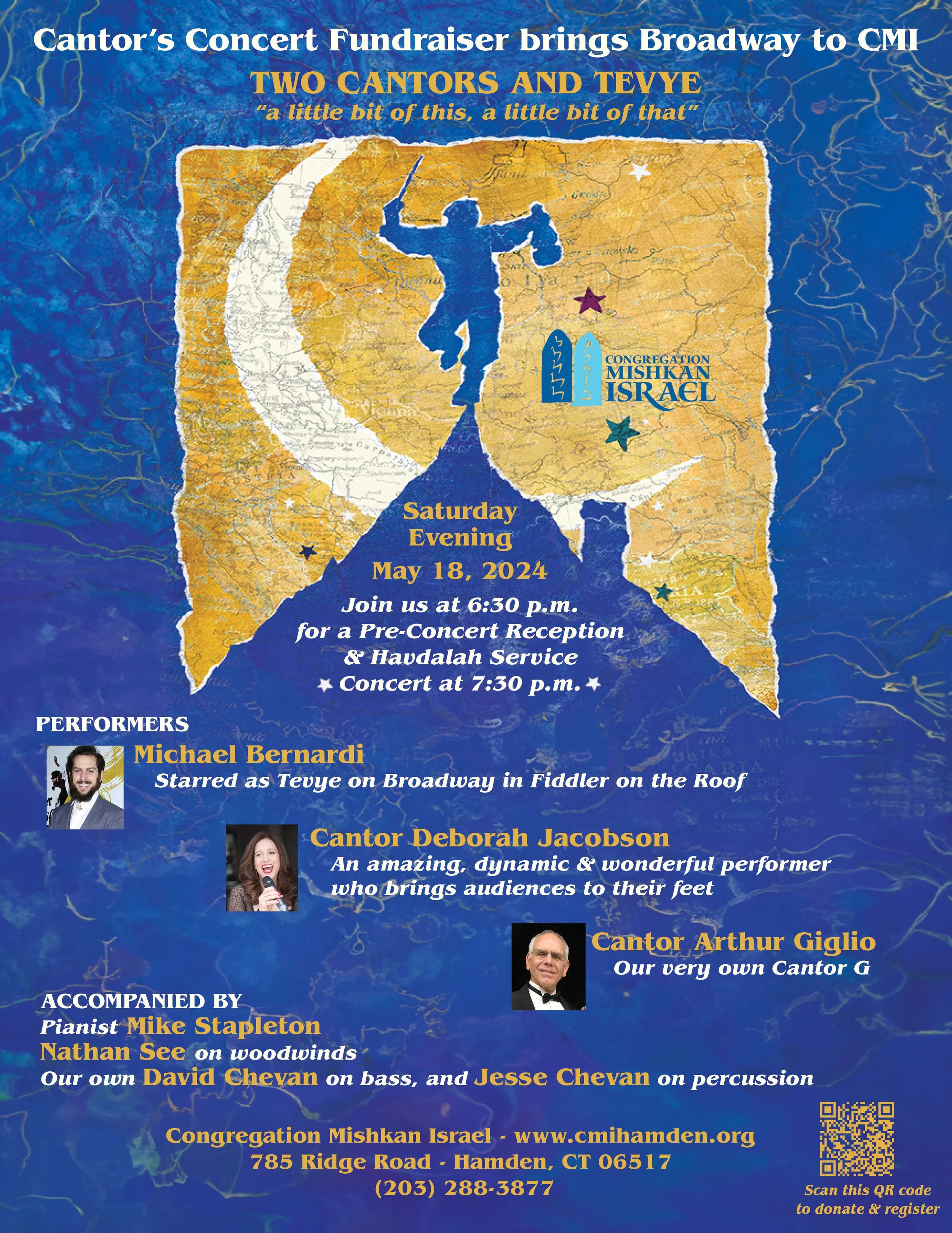 2024 Cantor's Concert — Congregation Mishkan Israel