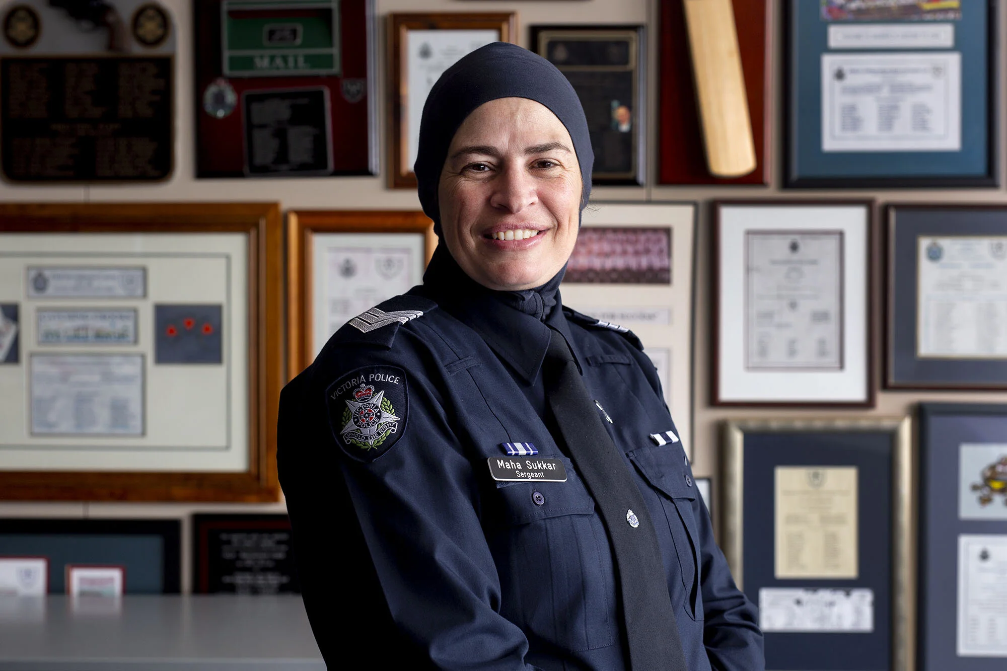 Maha Sukkar bringing diversity to the police force — Queen Victoria ...