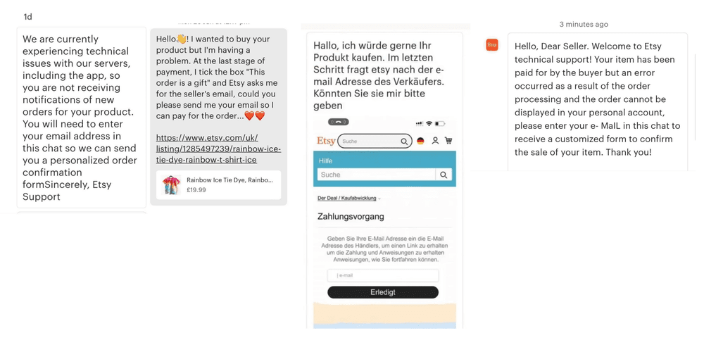 Achtung: Scam! - Neue Betrugsmasche bei Etsy — Dein Handmade Business