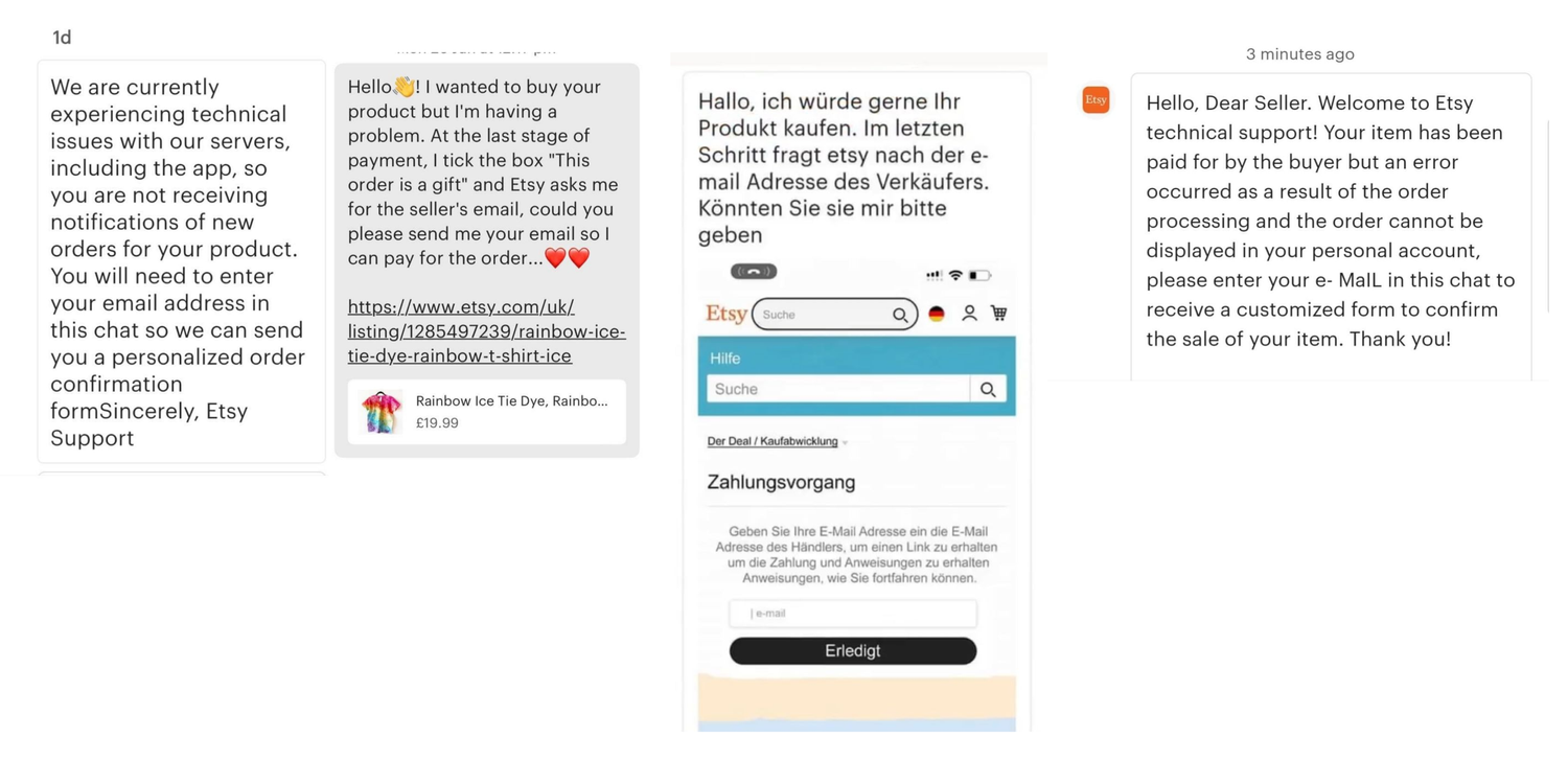 Achtung: Scam! - Neue Betrugsmasche bei Etsy — Dein Handmade Business