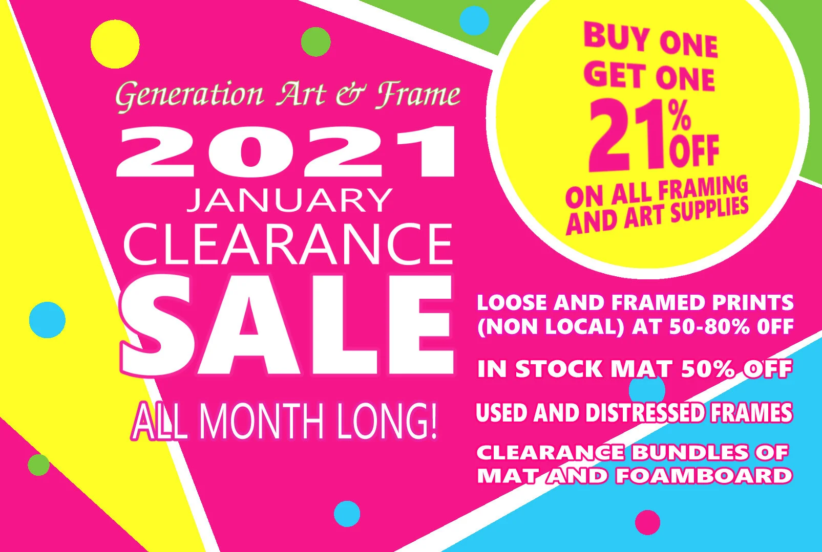 What We Are Up To — Generation Art and Frame