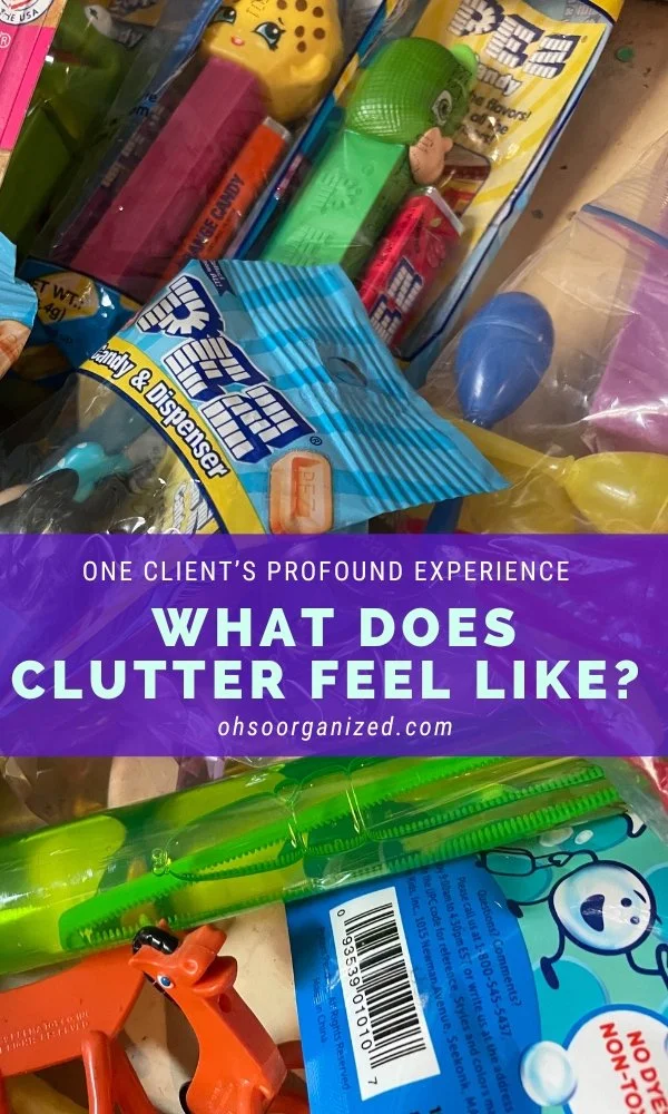 What Does Your Clutter Feel Like? One Client Shares Insights — Oh, So ...