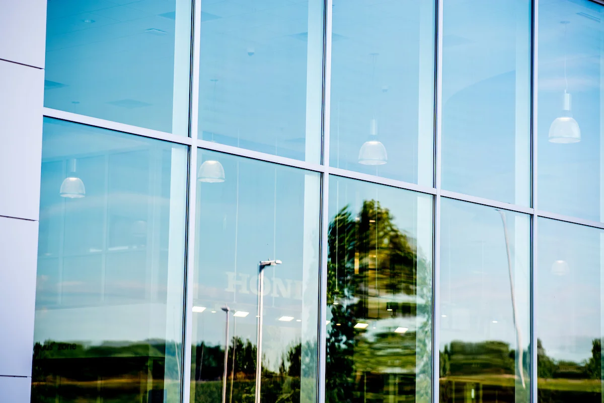 Honda Glass Installation — Minneapolis Commercial Glass | Artic Glass