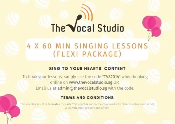 Buy A Voucher — The Vocal Studio