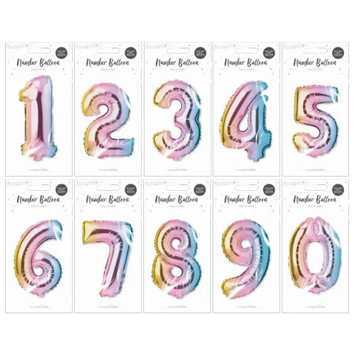 Small number balloons online