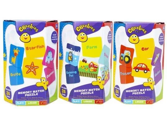 CBeebies Memory Match Puzzle — Bav's Bazaar