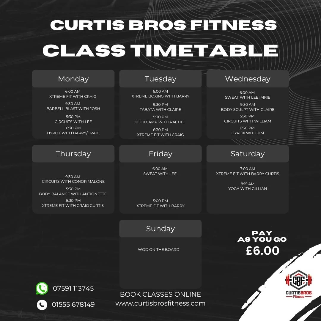 Curtis Bros Fitness | Lanark's #1 Gym And Fitness Facility