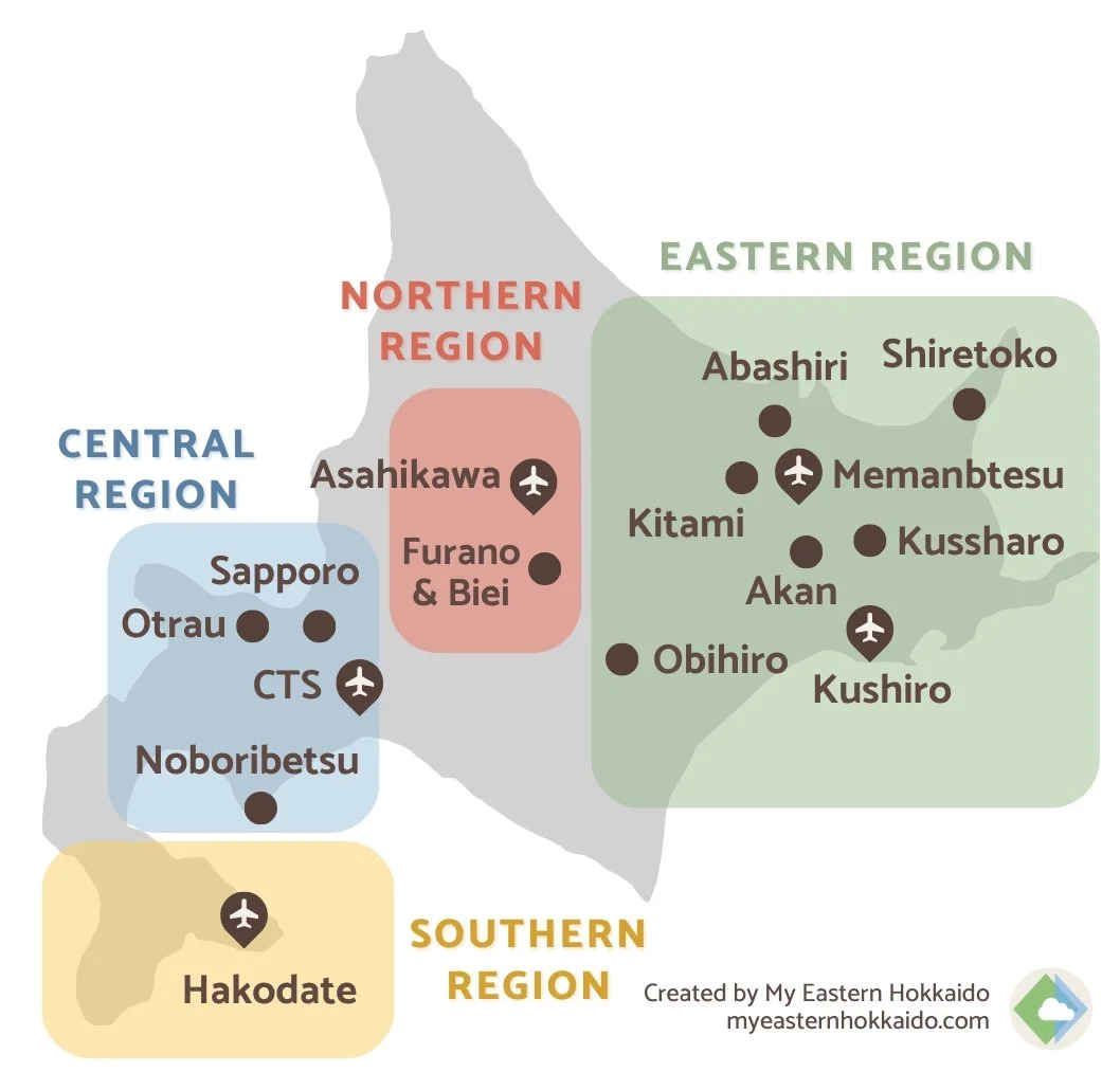 7 Hokkaido Travel Maps: The Best Spots at a Glance — My Eastern Hokkaido