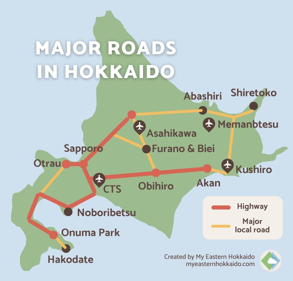 7 Hokkaido Travel Maps: The Best Spots at a Glance — My Eastern Hokkaido