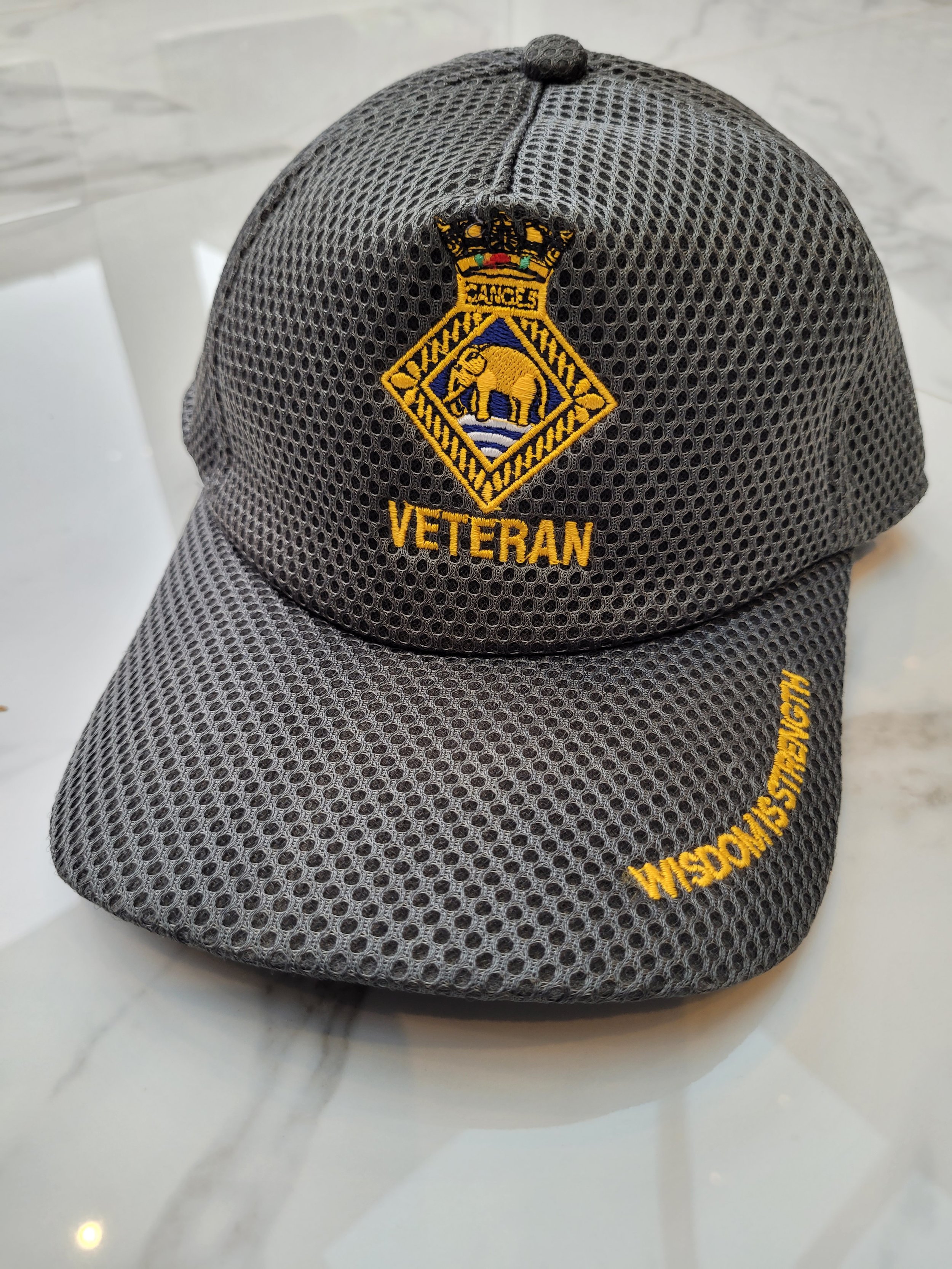 Dark Grey Cap £7.99 — CMG Club We have Blazer Badges, Lapel Pins ...