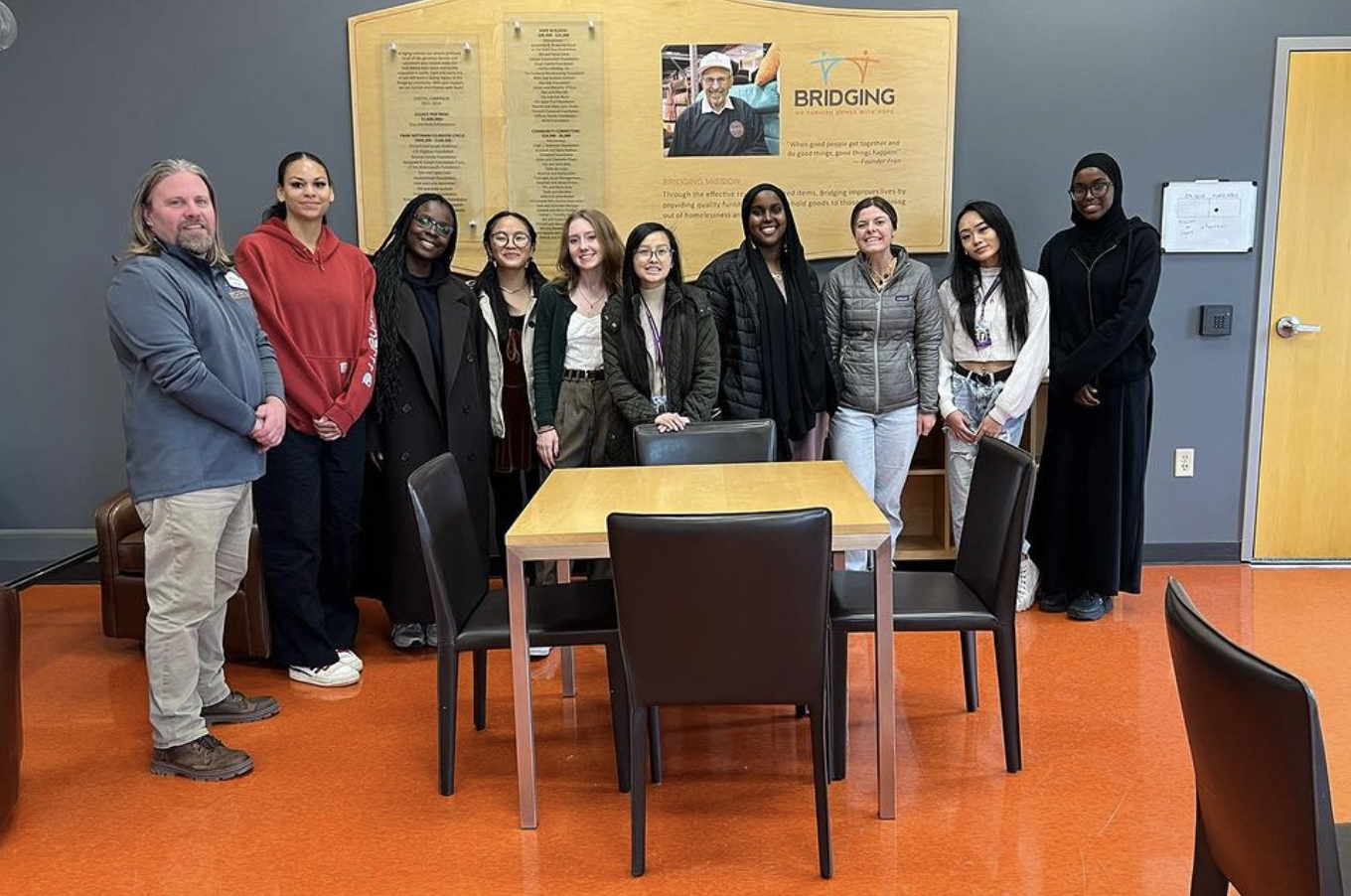 Building bridges: Citizen Katie connects campus with furniture bank ...