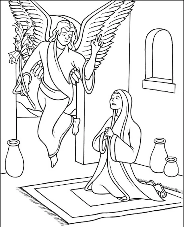 Annunciation Of Mary For Kids