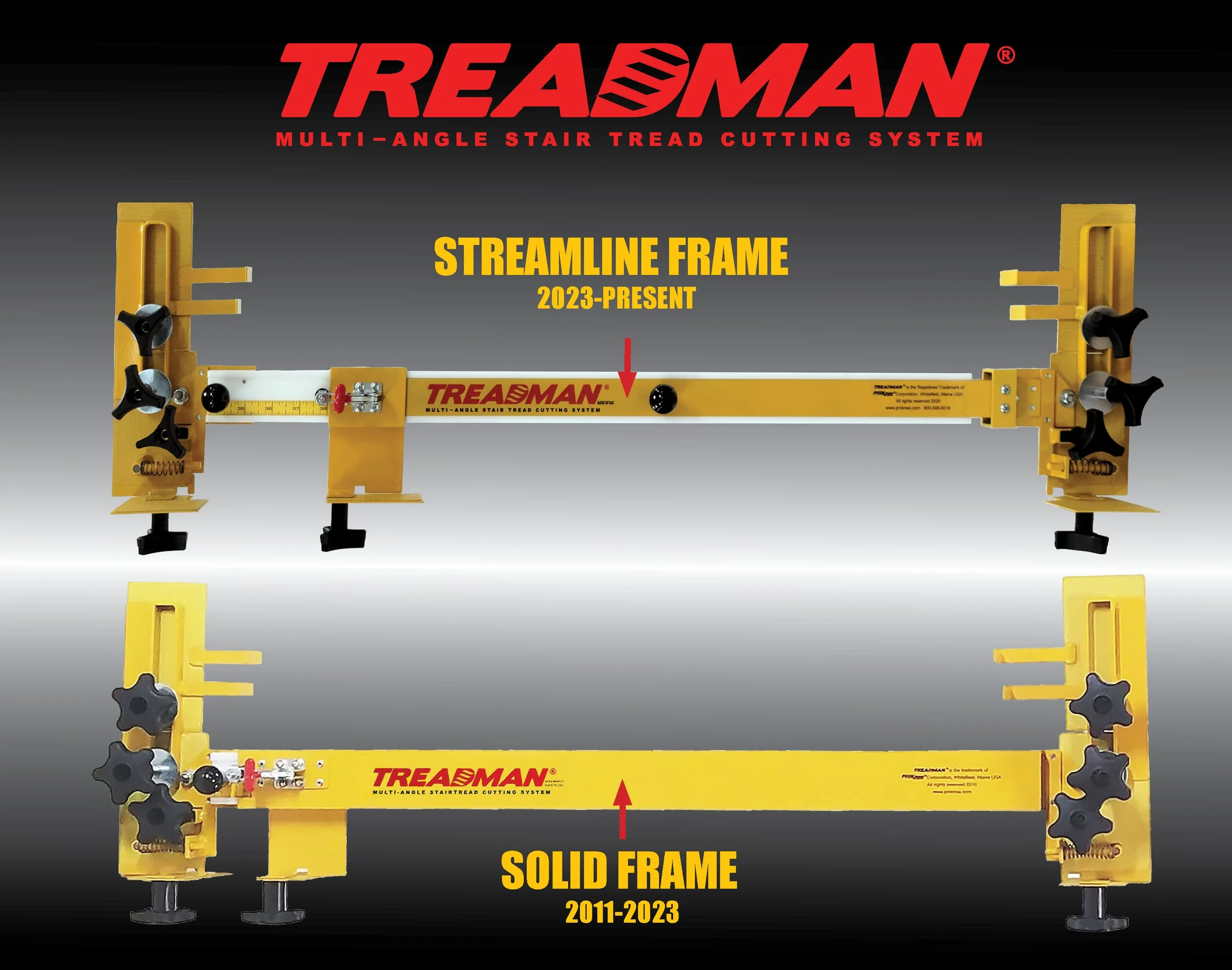 Treadman Frame Comparison — ProKnee® | Professional Knee Pads & Tools ...